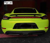 China Porsche Cayman Boxster 718 Tail Light 982 Upgrade Rear Lamp Modified Led Through Long Taillights 2016-2023 Taillamp for sale