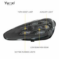 China for Porsche Cayenne Led Head Light 2015-2017 92a Headlamps Head Lamp Upgrade 2023 Led Headlights Projector for sale