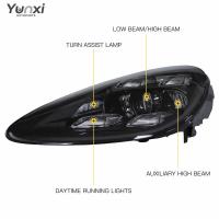 China for Porsche Cayenne 958 958.1 2011 2014 Front Light Headlights Upgrade to 2023 Headlamp Matrix Style LED Head Light for sale