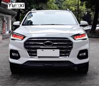 China Hyundai IX35 Tucson 2018 2020 Accessories LED Head Lights Headlights Front Lmap Upgrade 4 Lens Demon LED Headlamps for sale