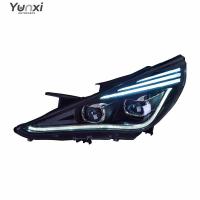 China for Hyundai Sonata 2011 2015 Car Accessories Head Lights Headlights Front Lmap Upgrade LED Durable Headlamp Head Lamp for sale