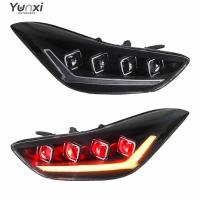 China for Elantra Accord 2012-2016 LED Headlights Demon Eye 6000K 8000 Lumens 12V New Plug-and-Play Car Accessories for sale