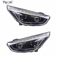 China Hyundai Tucson IX35 2010 2016 Car Accessories LED Head Lights Headlights Front Lmap Assembly Upgrade LED Headlamp for sale