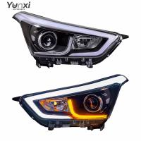 China for Hyundai Creta IX25 2015 - 2019 Car Accessories LED Head Lights Headlights Front Lmap Upgrade LED Durable Headlamp for sale