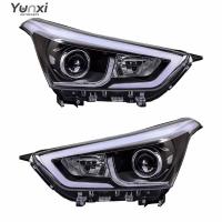 China for Hyundai Creta IX25 2015 - 2019 Car Accessories LED Head Lights Headlights Front Lmap Upgrade LED Durable Headlamp for sale