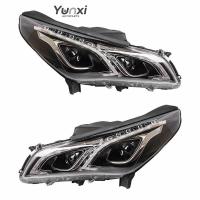 China for Hyundai Sonata 2015 2016 2019 Car Accessories LED Head Lights Headlights Front Lights Upgrade LED Head Headlamp DRL for sale