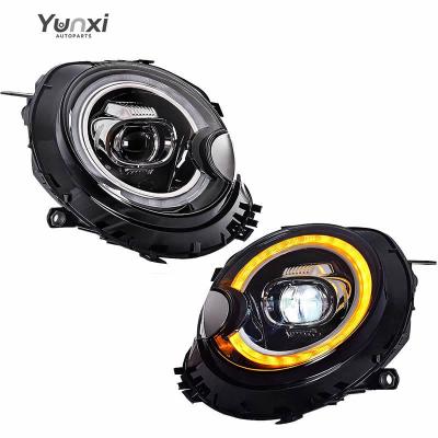 China For BMW MINI Cooper 2007-2013 R55 R56 R57 R58 R59 Headlamp Upgrade New LED Head Light DRL Dynamic LED Headlights for sale