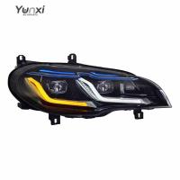 China For BMW X5 E70 Plug and Play Head Light Headlamps 2007-2013 Front Light Upgrade New Styles LED Turn Signals Headlights for sale