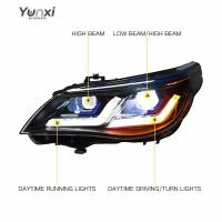 China For BMW 5 Series E60 Headlamps 2003 2010 E60 Front Light Upgrade Head Light Car Lamp Accessories E60 LED Headlights for sale
