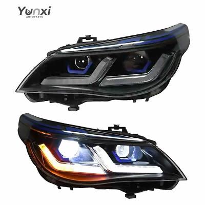 China For BMW 5 Series E60 Headlamps 2003 2010 E60 Front Light Upgrade Head Light Car Lamp Accessories E60 LED Headlights for sale