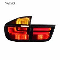 China For BMW E70 LED Tail Light Upgrade 2007-2013 Rear Lamp with Clear Lens New Car Accessories for sale