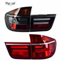 China For BMW E70 LED Tail Light Upgrade 2007-2013 Rear Lamp with Clear Lens New Car Accessories for sale