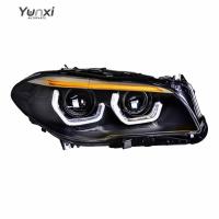 China For BMW 5 Series F18 Car Led Headlight Bulb 2011-2017 Head Light Upgrade Led Headlamp F10 F11 F18 LED Headlight for sale