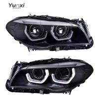 China For BMW 5 Series F18 Car Led Headlight Bulb 2011-2017 Head Light Upgrade Led Headlamp F10 F11 F18 LED Headlight for sale