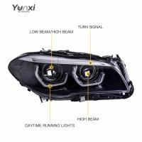 China For BMW 5 Series F18 Car Led Headlight Bulb 2011-2017 Head Light Upgrade Led Headlamp F10 F11 F18 LED Headlight for sale