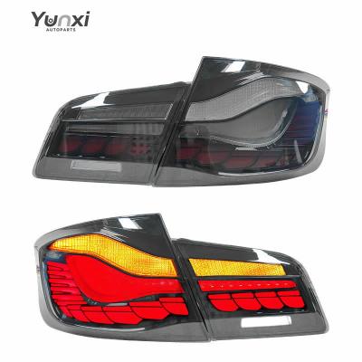 China For BMW 5 Series Rear Light Assembly F18 F10 Tail Light 2011-2017 Upgrade LED Dragon Scale Dynamic Car Accessories for sale