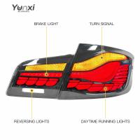 China For BMW 5 Series Rear Light Assembly F18 F10 Tail Light 2011-2017 Upgrade LED Dragon Scale Dynamic Car Accessories for sale