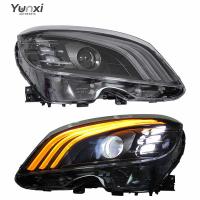 China Plug-and-Play LED Headlights for Benz C-Class W204 2007-2011 Maybach Upgrade Headlights Automotive Accessories for sale