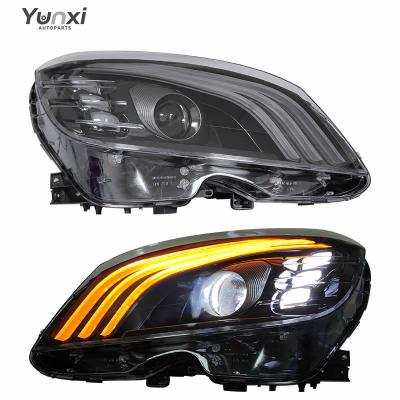 China Plug-and-Play LED Headlights for Benz C-Class W204 2007-2011 Maybach Upgrade Headlights Automotive Accessories for sale