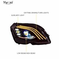 China Mercedes Benz Glk-Class LED Headlights 2013-2015 Model Upgrade Maybach Car Accessories 6000k Color Temperature 12V for sale