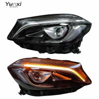 China Car Headlamps for Mercedes W176 Headlight Upgrade 2013-2018 A45 A180 LED Automotive Accessories DRL for sale