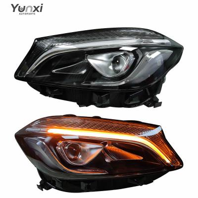 China Car Headlamps for Mercedes W176 Headlight Upgrade 2013-2018 A45 A180 LED Automotive Accessories DRL for sale