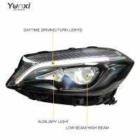 China Car Headlamps for Mercedes W176 Headlight Upgrade 2013-2018 A45 A180 LED Automotive Accessories DRL for sale