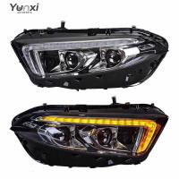 China For Mercedes Benz Class W177 A180/A200 LED Headlight Assembly 2019-2022 Model Upgrade Head Lamps for sale