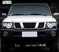China Plug and Play Headlamp for Nissan Y61 Auto Parts Headlights 2005-2022 Y61 Front Head Light Lamp Upgrade LED Headlamp for sale