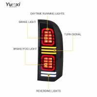 China Rear Light for Nissan Patrol Y61 2005-2022 Auto Parts Tail Light LED Taillight Upgrade LED Rear Lamp for sale