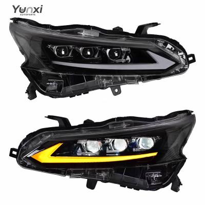 China For Nissan Teana Maxima Auto Parts Plug and Play Headlight 2019-2023 3 Lens Front Head Light Lamp Upgrade LED Headlamp for sale