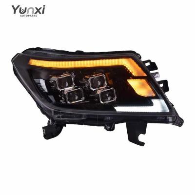 China For Nissan Navara NP300 Navarra Headlights 2014 2023 Auto Parts Head Lamp Head Lights Upgrade LED Headlamp DRL for sale