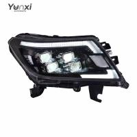 China For Nissan Navara NP300 Navarra Headlights 2014 2023 Auto Parts Head Lamp Head Lights Upgrade LED Headlamp DRL for sale