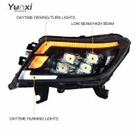 China For Nissan Navara NP300 Navarra Headlights 2014 2023 Auto Parts Head Lamp Head Lights Upgrade LED Headlamp DRL for sale