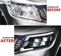 China For Nissan Navara NP300 Navarra Headlights 2014 2023 Auto Parts Head Lamp Head Lights Upgrade LED Headlamp DRL for sale