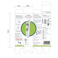 China Digital Infrared Forehead Thermometer Temperature Range 32°C To 42.9°C for sale