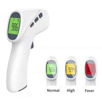 China Forehead Body Digital IR Thermometer 54.5X56.5mm With Lcd Display for sale