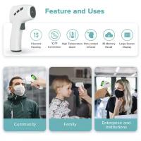 China Forehead Body Digital IR Thermometer 54.5X56.5mm With Lcd Display for sale