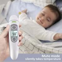 China Household Digital Forehead Thermometer 3cm-5cm With 2*1.5V AAA Batteries for sale