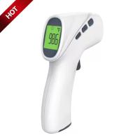 China LCD Display No Touch Forehead Thermometer 3 - 5cm With Fever Alarm for sale