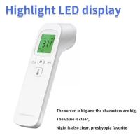 China LCD Display Non Contact Infrared Thermometer For Human And Object Temp for sale