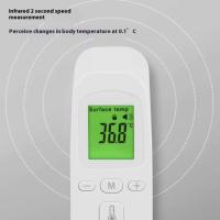 China OEM Human Body Infrared Thermometer with Three-color Backlight for sale