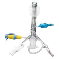 China Medical Reinforced Tracheostomy Tube Disposable Tracheostomy Tube With Or Without Cuff for sale