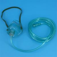 China Green Non Rebreather Oxygen Mask  PVC Medical Oxygen Face Mask for sale