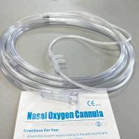 China Comfortable Disposable Nasal Oxygen Cannula With Standard / Soft Prongs for sale
