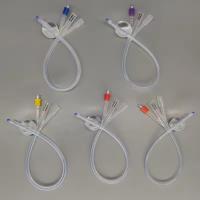 China Manufacturer Foley Catheter 100% Silicone 2-Way Balloon Urine Catheter 14 Fr Silicone Foley Catheter for sale