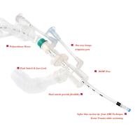 China Medical Critical Care Closed Suction Catheter Tube 24hour 74hour Disposable Suction Catheter for sale