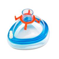 China Surgical Operation Manufacturer Air Cushion PVC Anaesthesia Mask With Valve for sale