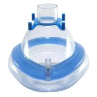 China Surgical Operation Manufacturer Air Cushion PVC Anaesthesia Mask With Valve for sale