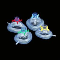 China CE ISO Approved Silicone Medical Disposable Adults Pediatric Infant Neonate PVC Anesthesia Mask With Check Valve for sale